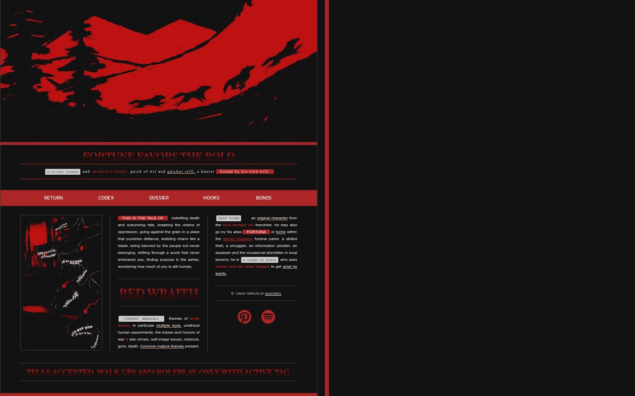 *ㅤ 𝐑𝐄𝐃 𝐖𝐑𝐀𝐈𝐓𝐇.